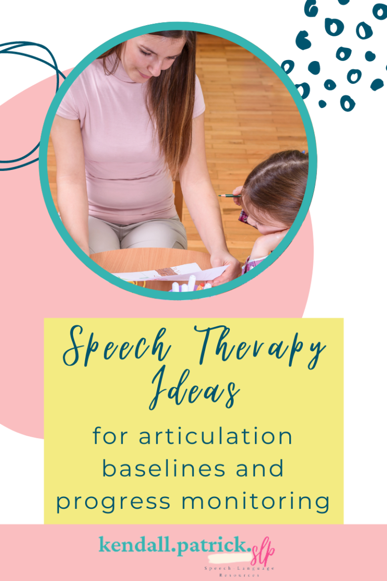 5 Simple & Life-Changing Back to School Speech Therapy Ideas - kendall ...